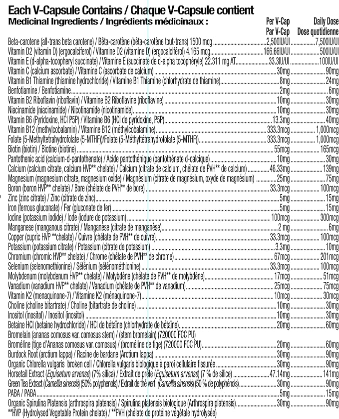 Prairie Naturals Multi-Force Vegan Multivitamin – Good Rebel