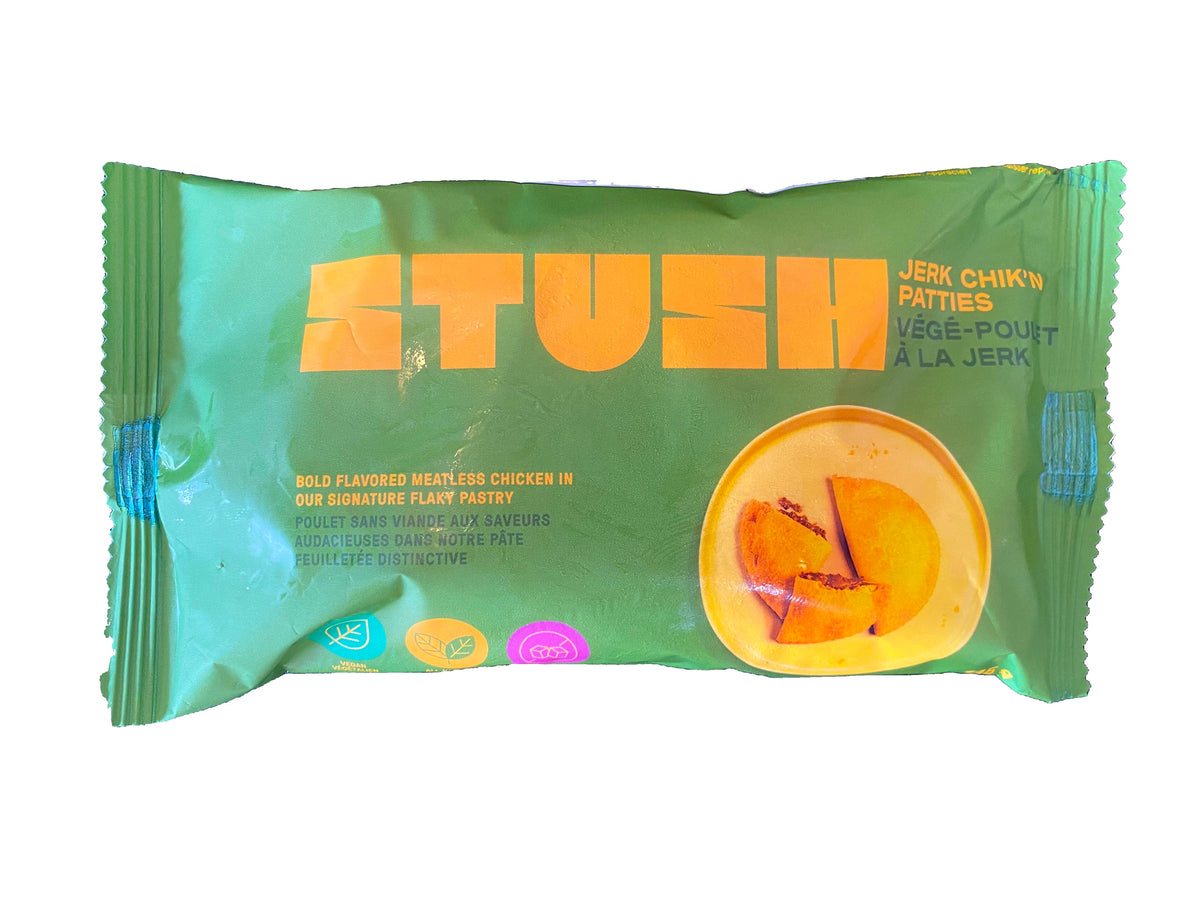 Stush Soy Jerk Chick'n Patties Single – Good Rebel
