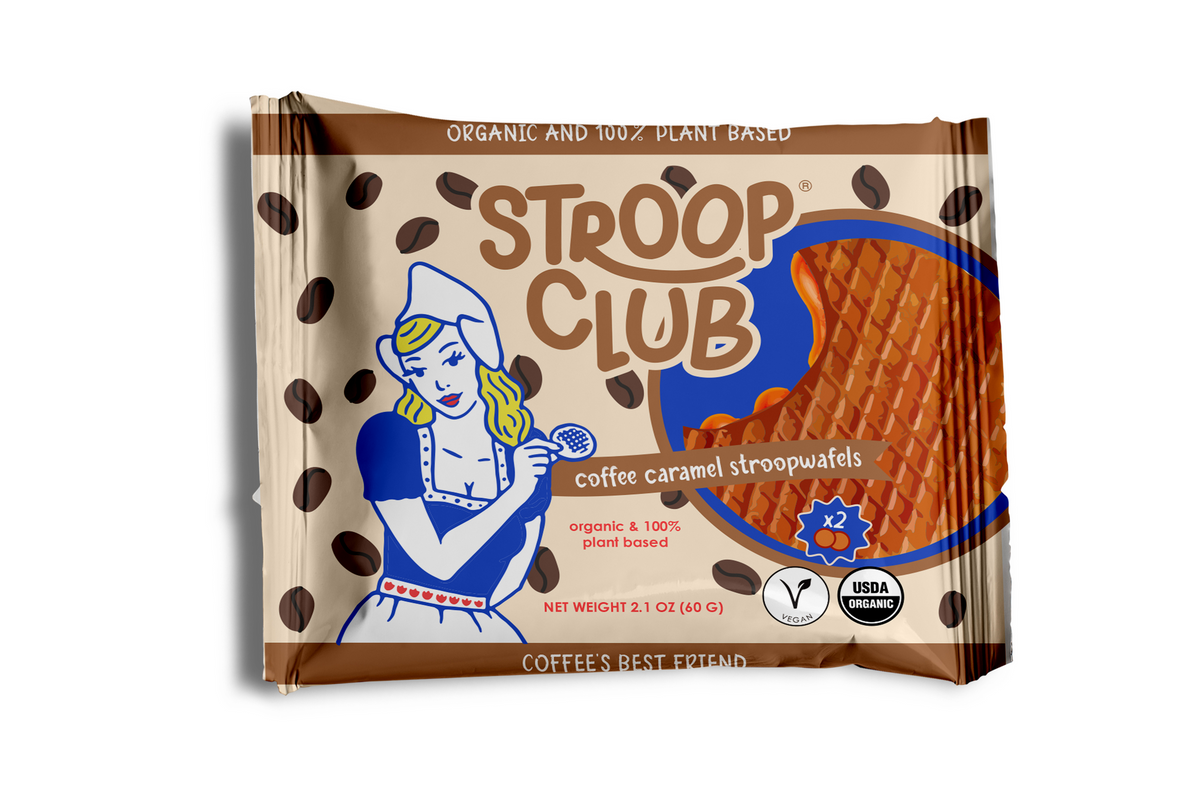 Buy Stroop Club Coffee Caramel Vegan Stroopwaffels Online – Good Rebel