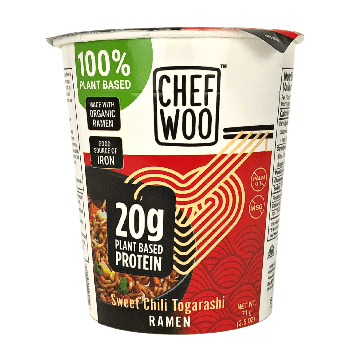 Buy Chef Woo Sweet Chili Togarashi Ramen Cup Online – Good Rebel